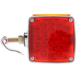 Truck-Lite 2753 Red/Yellow Square LH Pedestal Light | TLP